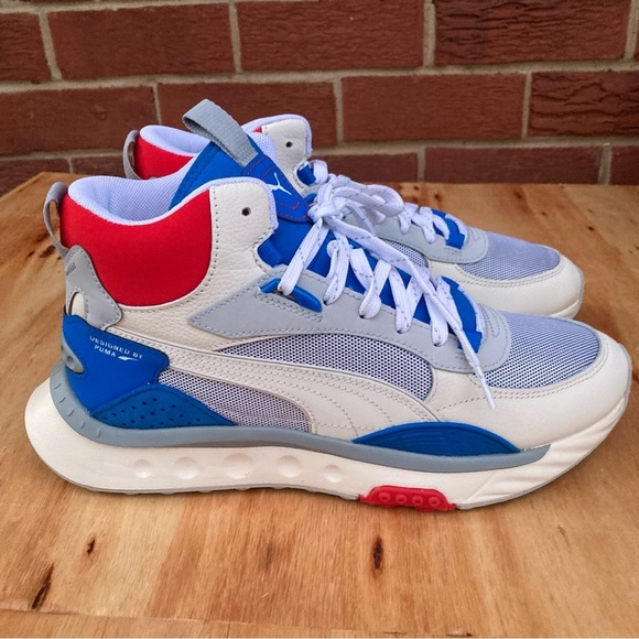 Puma | Shoes | Puma Wild Rider Mid Ws Ivory Glow Future Blue Color Size ...